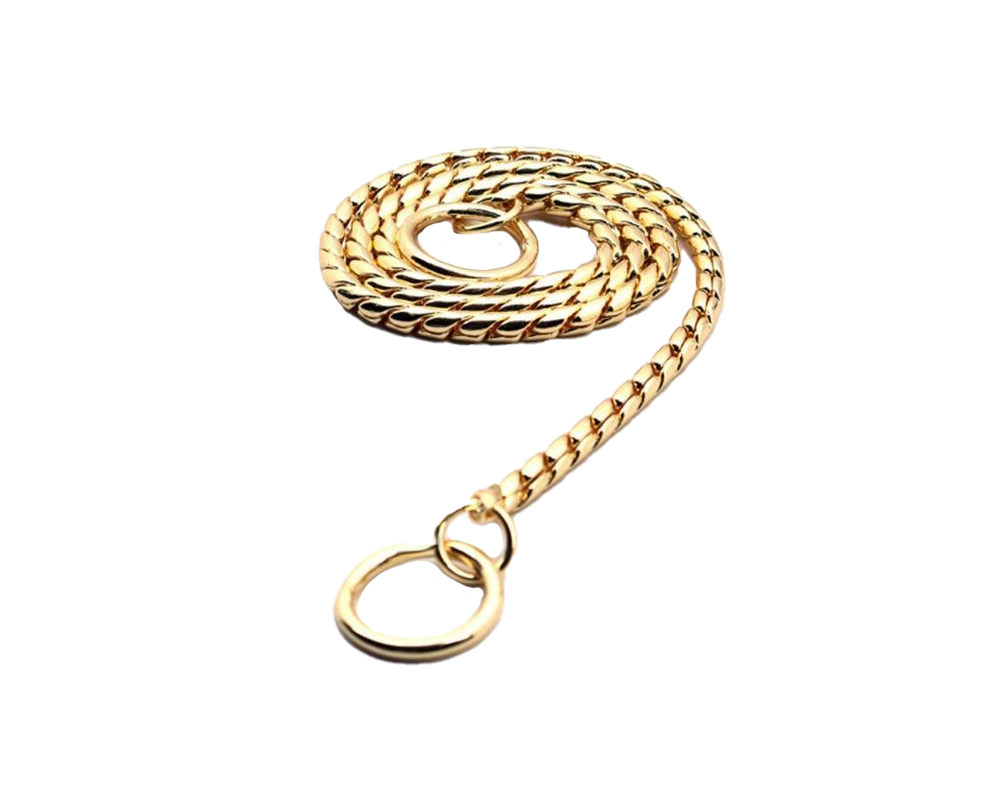 1.2MM Brass Snake Chain Gold Plated On Batz Corporation